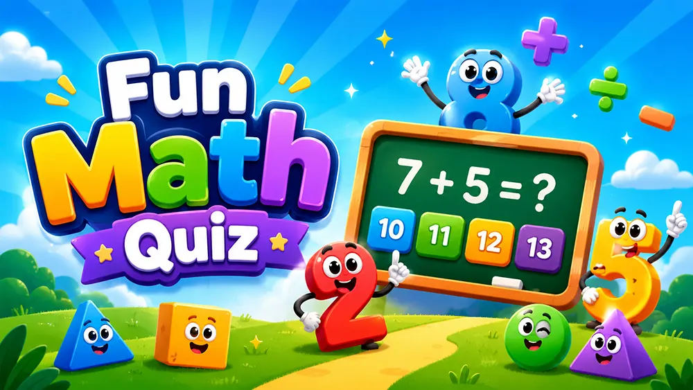Fun Math Quiz for Kids - Free Subtraction Practice - Prongo.com